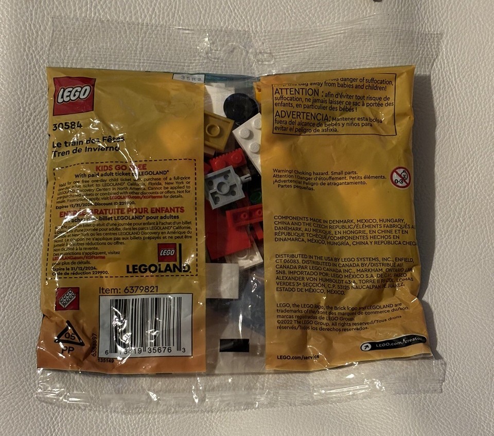 LEGO CREATOR: Winter Holiday Train (30584) 673419356763 | eBay