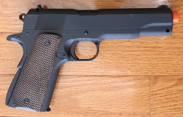 Great Full Metal M1911 Airsoft Spring Pistol W/open Ejection Port ...
