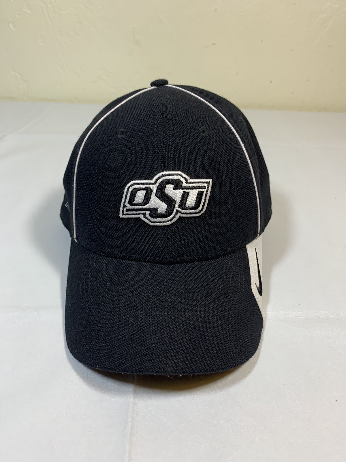OSU Nike Oklahoma State Cowboys Legacy91 Dri Fit Fitted Hat Cap Size M ...