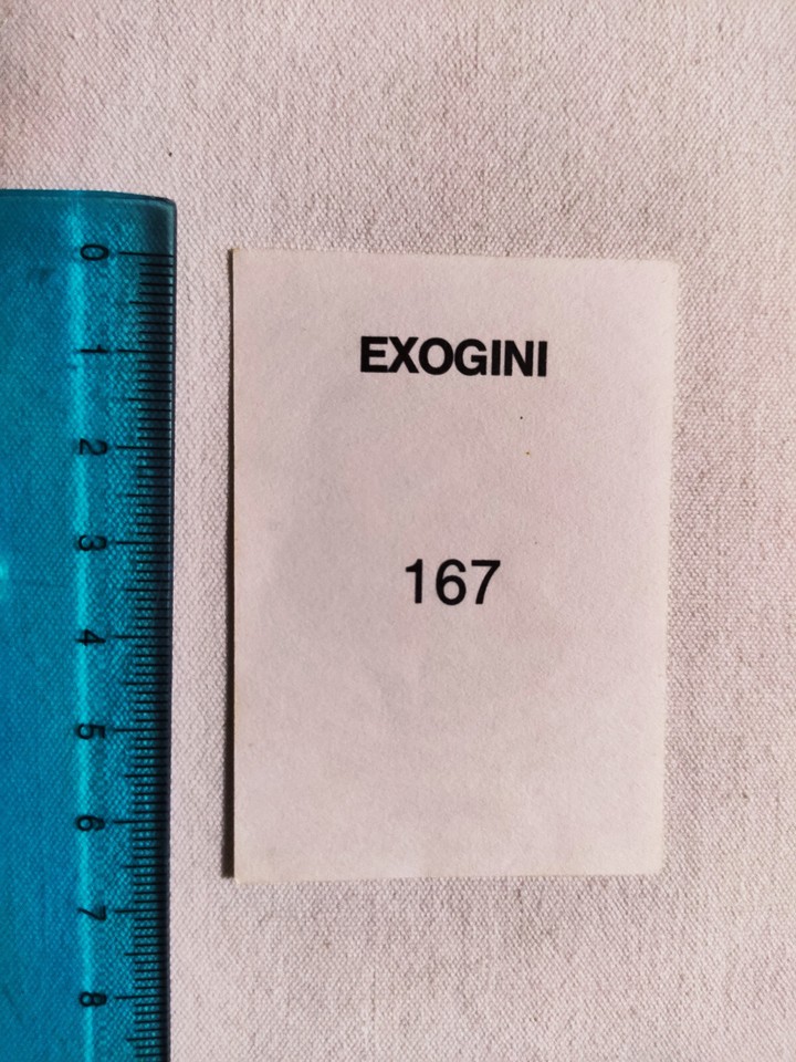 Sticker Figure Maciste Exogini No. 167 Vintage | eBay