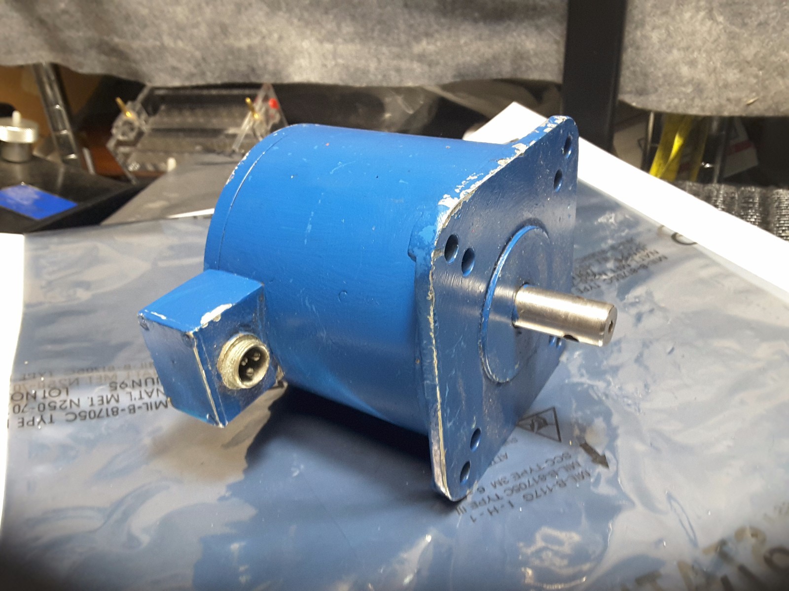 Usc Uni-step Ac Synchronous Reversible 72 Rpm Motor Type Sc-4 20kg. Cm ...