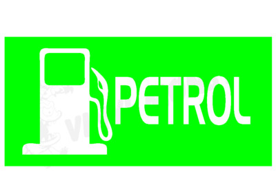 Petrol Sticker, fuel flap warning diesel LPG Van Car Lorry Artic ...