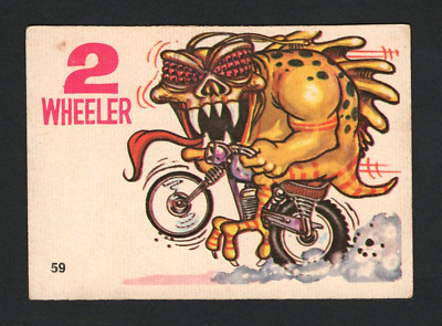 1972 Donruss Silly Cycles Trading Card #59 – 2 Wheeler | eBay