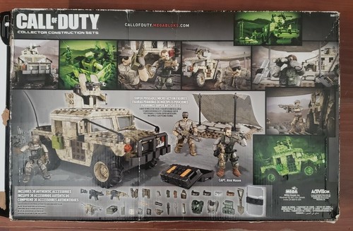 Mega Bloks Construx Call of Duty Light Armor Firebase Humvee Troops ...