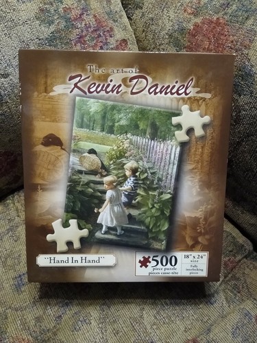 RARE New 500 Piece Puzzle “Hand In Hand” Kevin Daniel | eBay