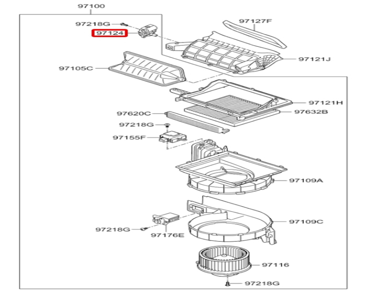 OEM Intake Door Actuator KIA Sorento Optima (Hybrid) K5 (Hybrid ...