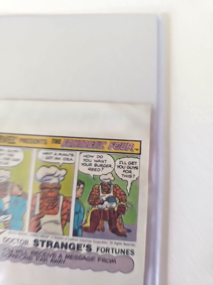 #33 MARVEL COMICS SUGAR FREE BUBBLE GUM WRAPPER 1978 Topps Fantastic ...