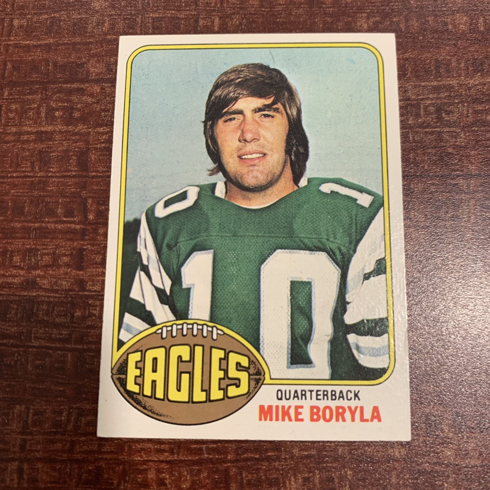 1976 Topps Mike Boryla # 321 Philadelphia Eagles Football Card NFL | eBay