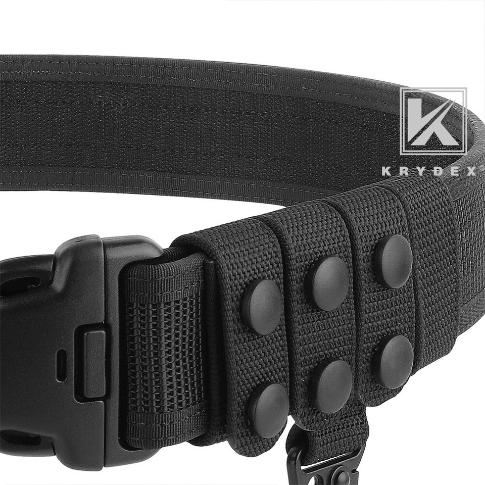 KRYDEX Tactical Police Security Guard Duty Belt Law Enforcement Outer ...
