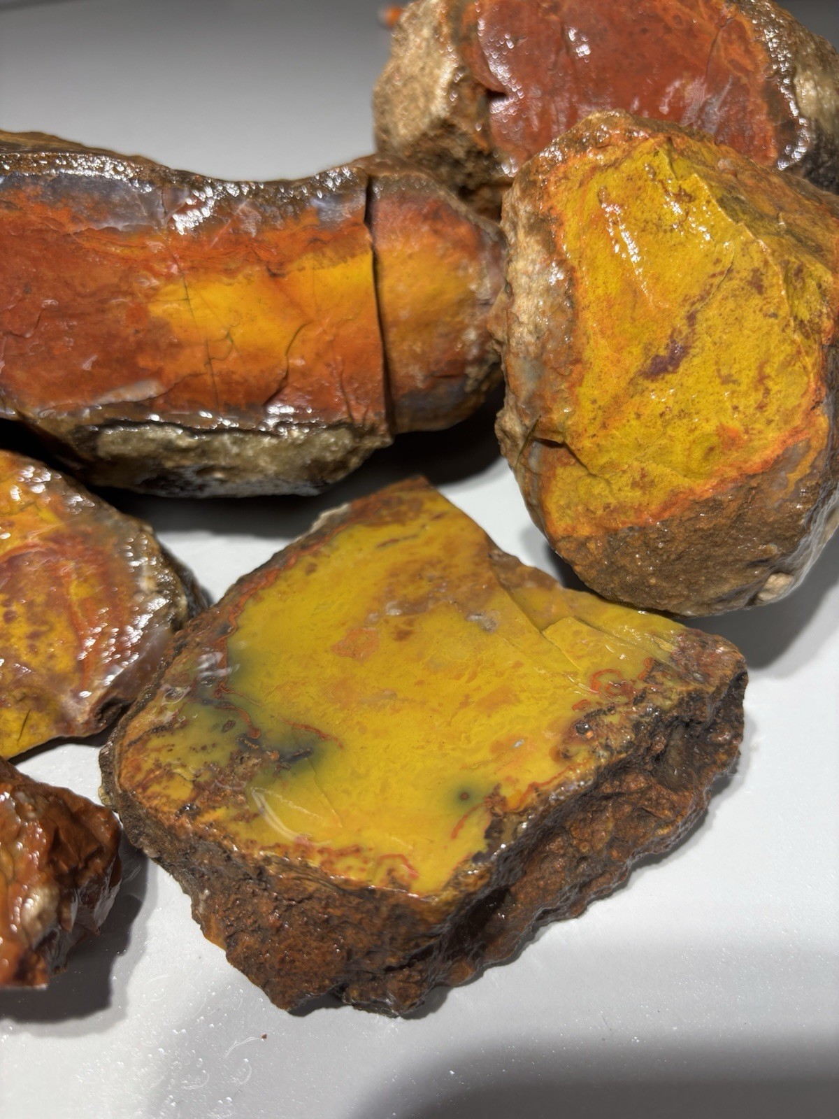 San Rafael Swell Jasper, Utah High End Gem Quality Rock~stone Knapping ...