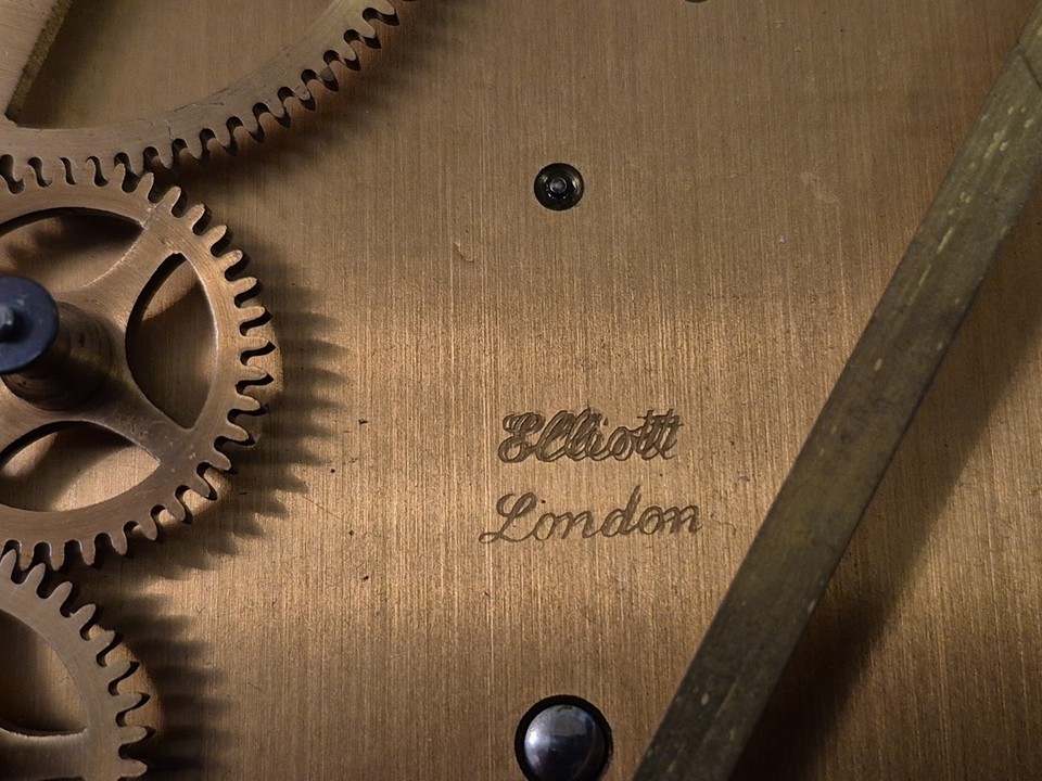Elliot Westminster Whittington Mantle Clock Chime Movement Clockmakers ...