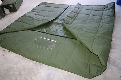 HMMWV HUMVEE HUMMER M998 TWO DOORS ARCTIC ARTIC CARGO TROOP COVER ...