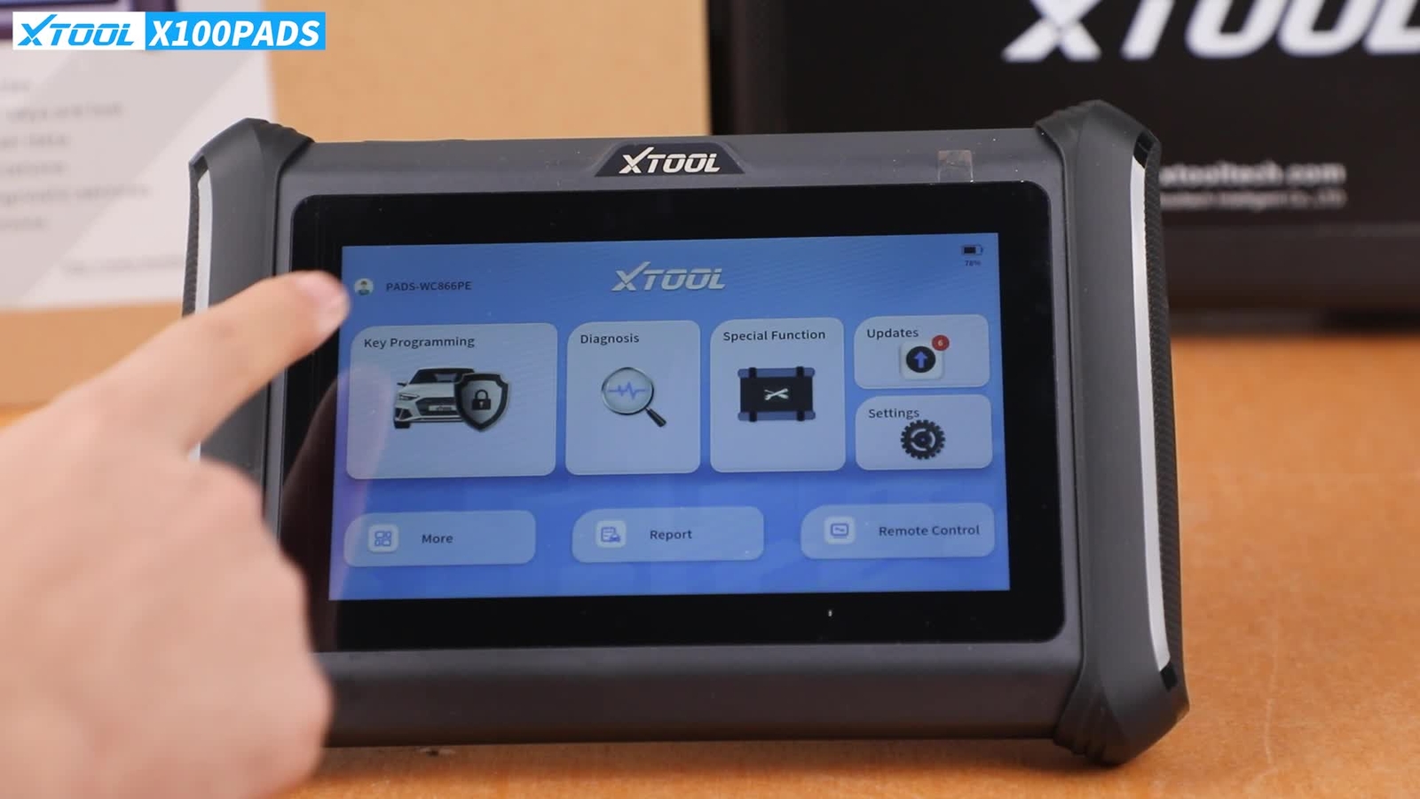 XTOOL X100PADS Auto Diagnostic Scanner Tool CAN-Fast Scan CANFD/DOIP Key Program | eBay