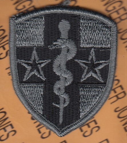 US Army Reserve Medical Command USARMC ~3.25" ACU NO HOOK sew on patch ...