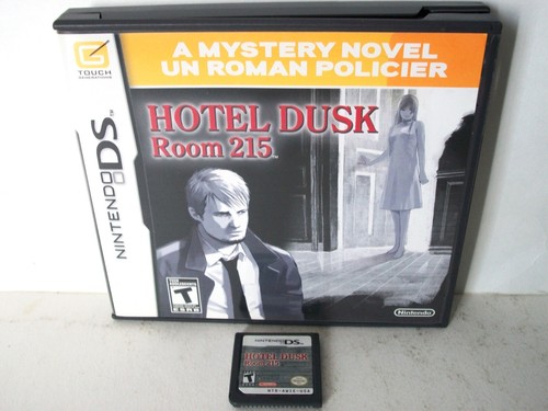 Hotel Dusk Room 215 Nintendo DS Game Cart Murder Mystery Visual Novel ...