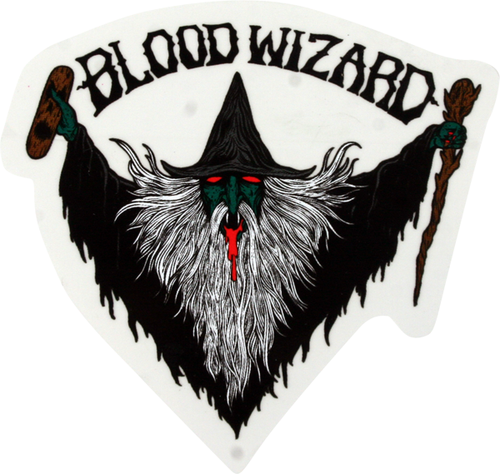 BLOOD WIZARD BOARD/WAND DECAL single | eBay