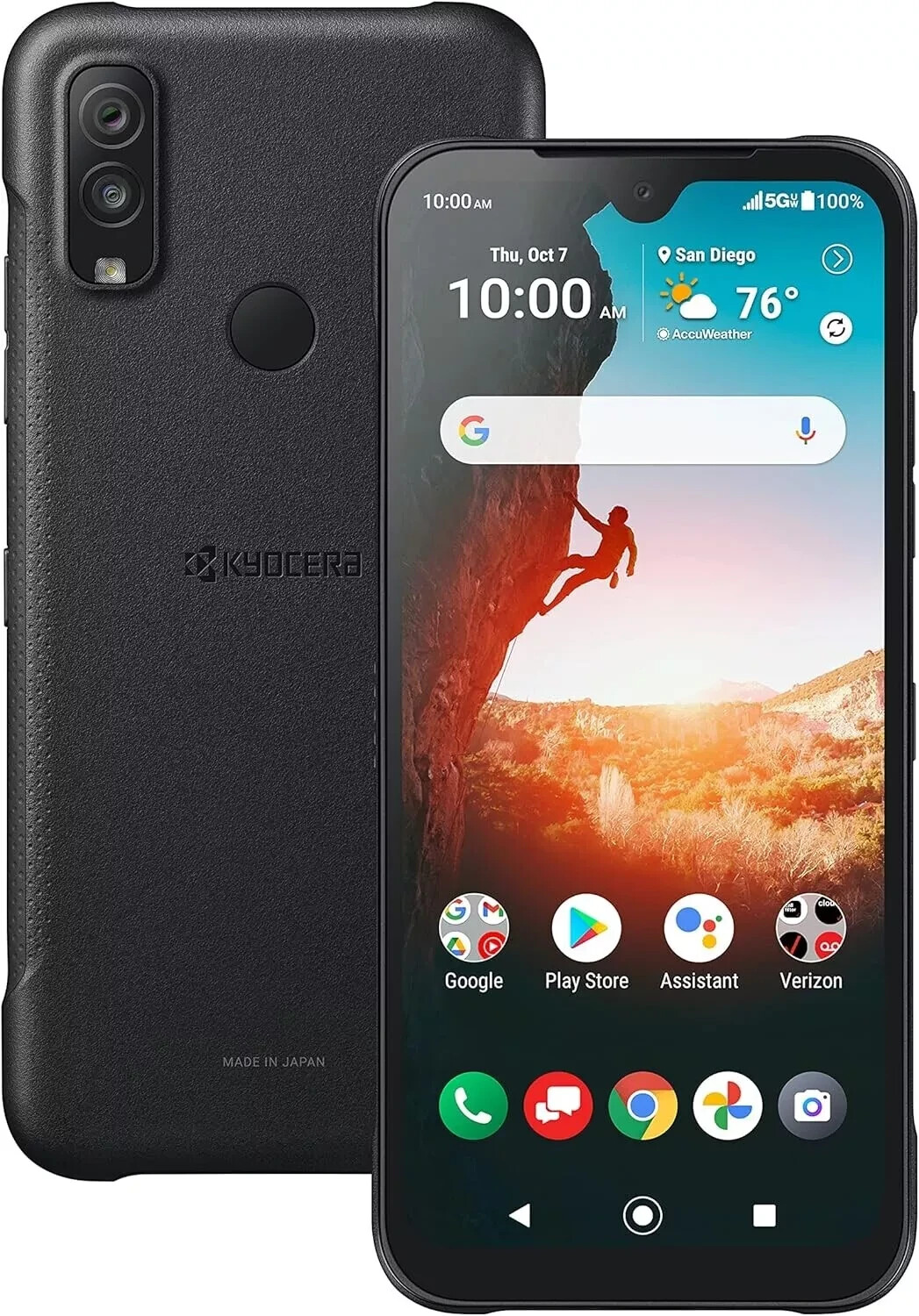 Kyocera DuraSport 5G UW C6930 64GB Black Good (Verizon and Unlocked ...