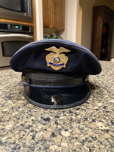 VINTAGE MINNESOTA STATE CSO UNIFORM STATE ISSUED POLICE HAT SIZE 6 3/4 ...