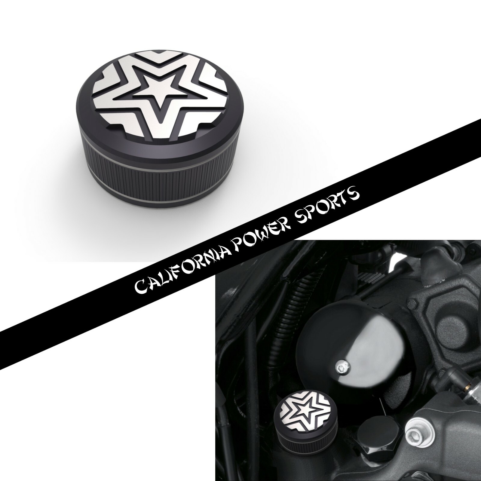 CNC Contrast Cut Oil Tank Dipstick Cover FIT 2006-2017 Dyna 2006-19 ...