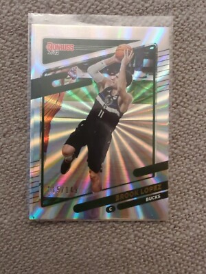 2021-22 Panini Donruss Silver Holo Laser /149 Brook Lopez #88 | eBay