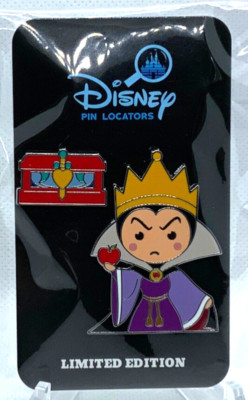 Disney 2024 After Dark Tiny Kingdom Snow White Evil Queen LR pin set | eBay