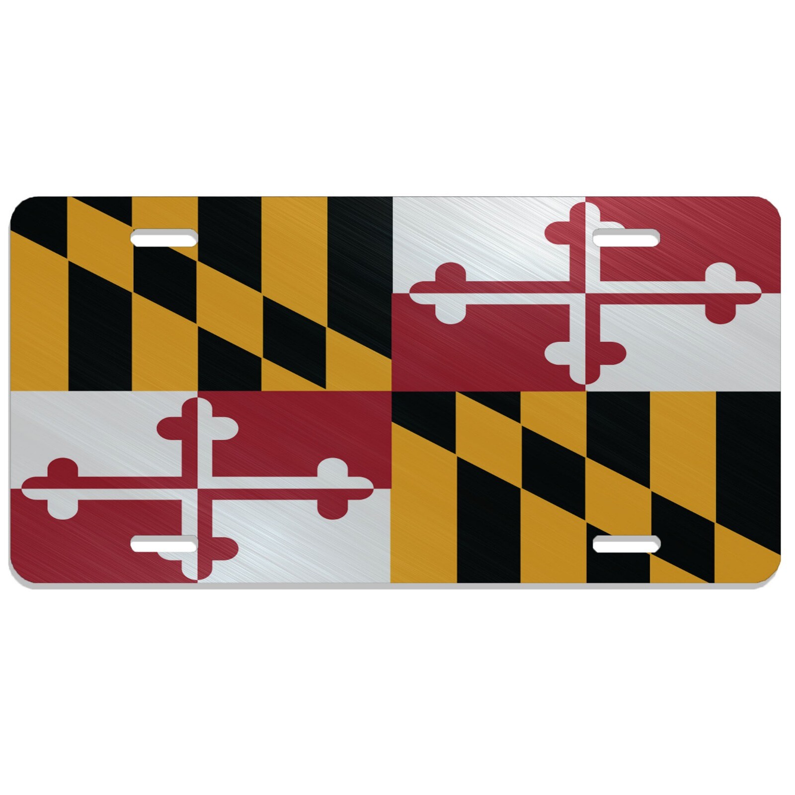 Maryland state flag aluminum license plate car truck SUV tag | eBay