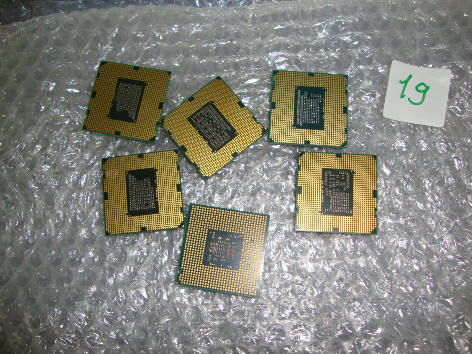 LOT OF 6 Intel CPU G630/SR05S,E2180/SLA8Y,G620/SR05R,G2030/SR163,i3-530 ...
