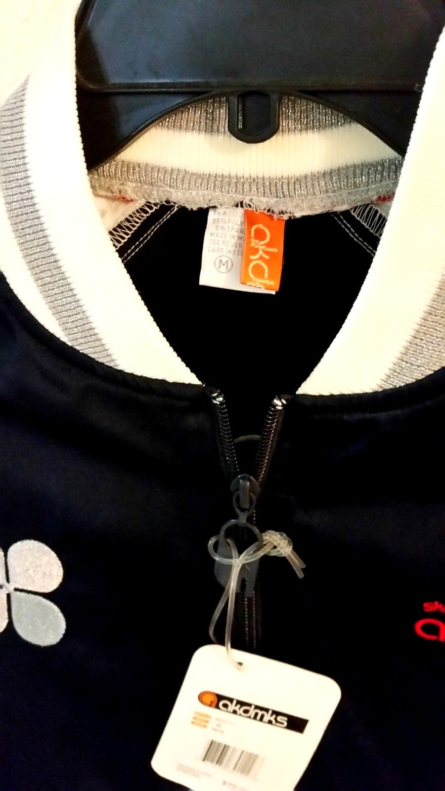 NEW WITH TAG SKIBEAT AKDMKS FULL ZIP WOMEN'S ATHLETIC JACKET SIZE M ...