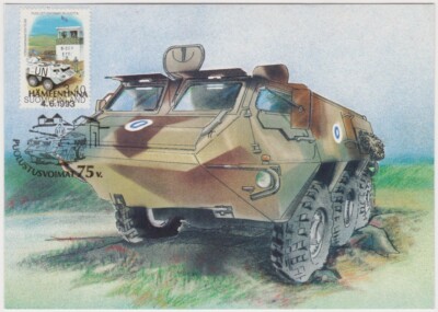 Finland Maxi 1993, Armoured Car Pasi in UNO deployment,Mint | eBay