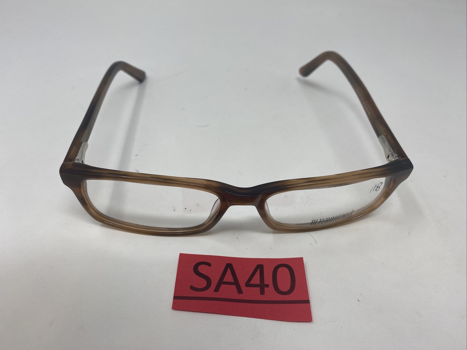 Alternatives Eyeglasses Frames ALT-48 53-16-140 Brown Full Rim SA40 | eBay