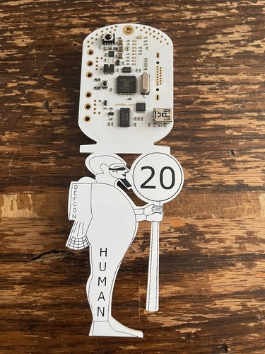 DEFCON 20 Attendee/Human Badge (Tested Good) | eBay