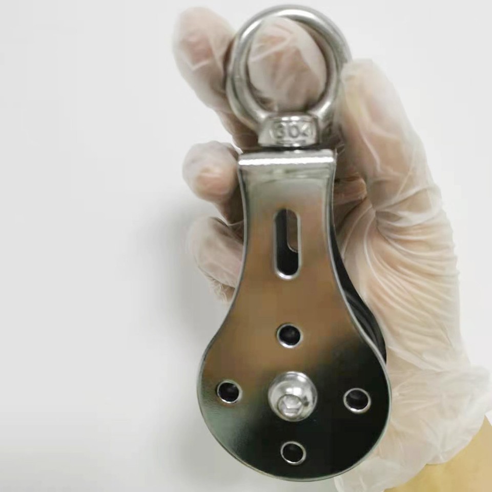 Lifting Rope Pulley Swivel Mute Silent Heavy Duty Fitness Wheel Wire ...