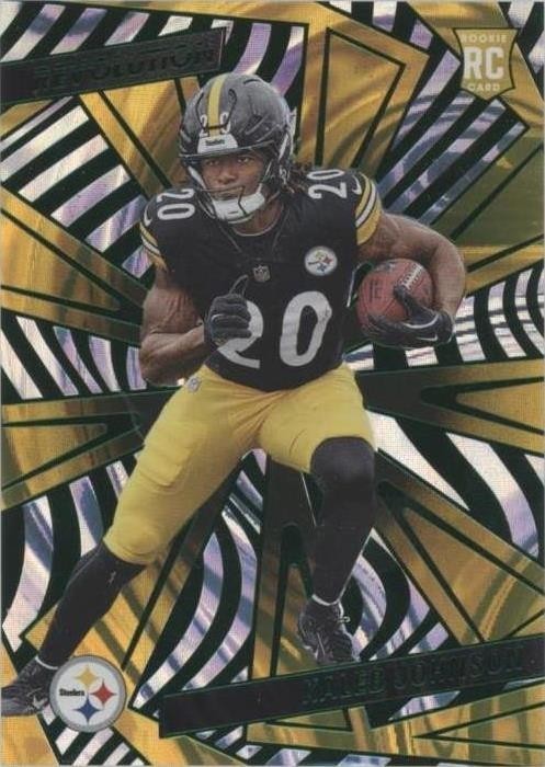 2025 Panini Revolution - Rookies Kaleb Johnson #223 Green Swirl /199 ...