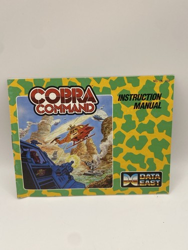Cobra Command NES Nintendo Original Replacement Manual Only | eBay