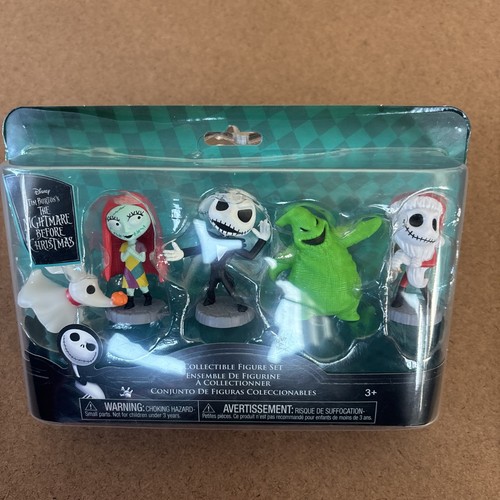 Tim Burton’s Nightmare Before Christmas Mini Figures (5 Pack) DISNEY ...