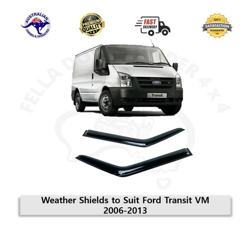 Weather Shields Weathershields Window Visors To Suit Ford Transit 2006 ...