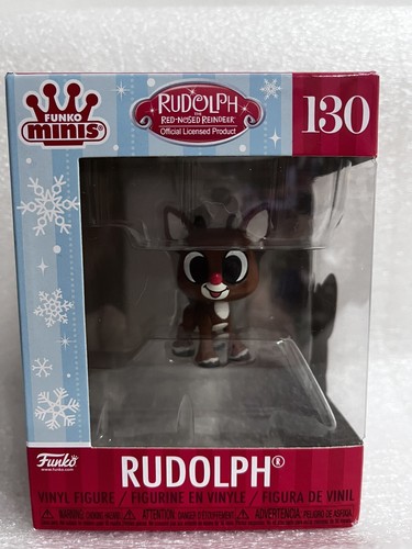 Funko Minis Rudolph The Red Nose Reindeer #130 One Piece Funko Brand ...
