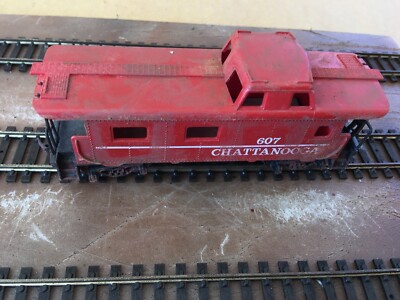 Rust Weathered Chattanooga Caboose 607 -Broken Frame Ladder- HO Scale ...