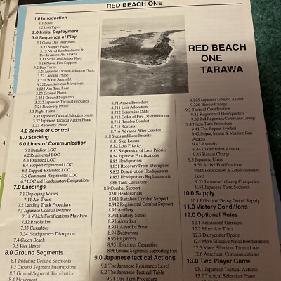 Strategy &Tactics May 1991 Red Beach One Tarawa | eBay