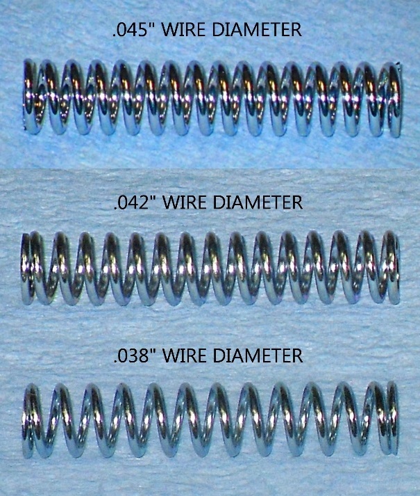 .045" WD CUSTOM HAMMER SPRING for Benjamin Discovery, Maximus ...
