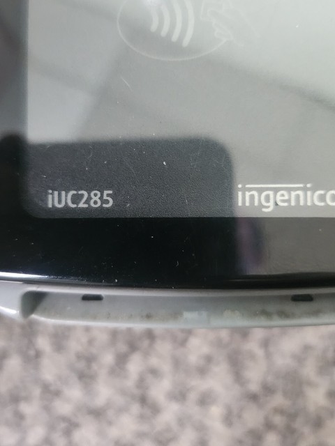 Ingenico IUC285 Credit Card Reader. for sale online | eBay