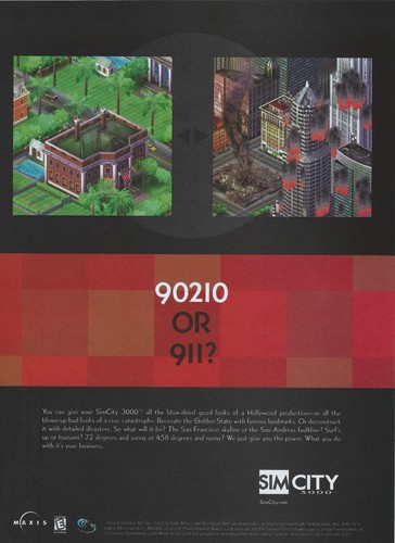 SimCity 3000 Print Ad/Poster Art PC Big Box (D) | eBay