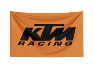 Ktm Racing Flag Banner 3x5 Sport motorcycle Motorcycle Motorcross Off ...