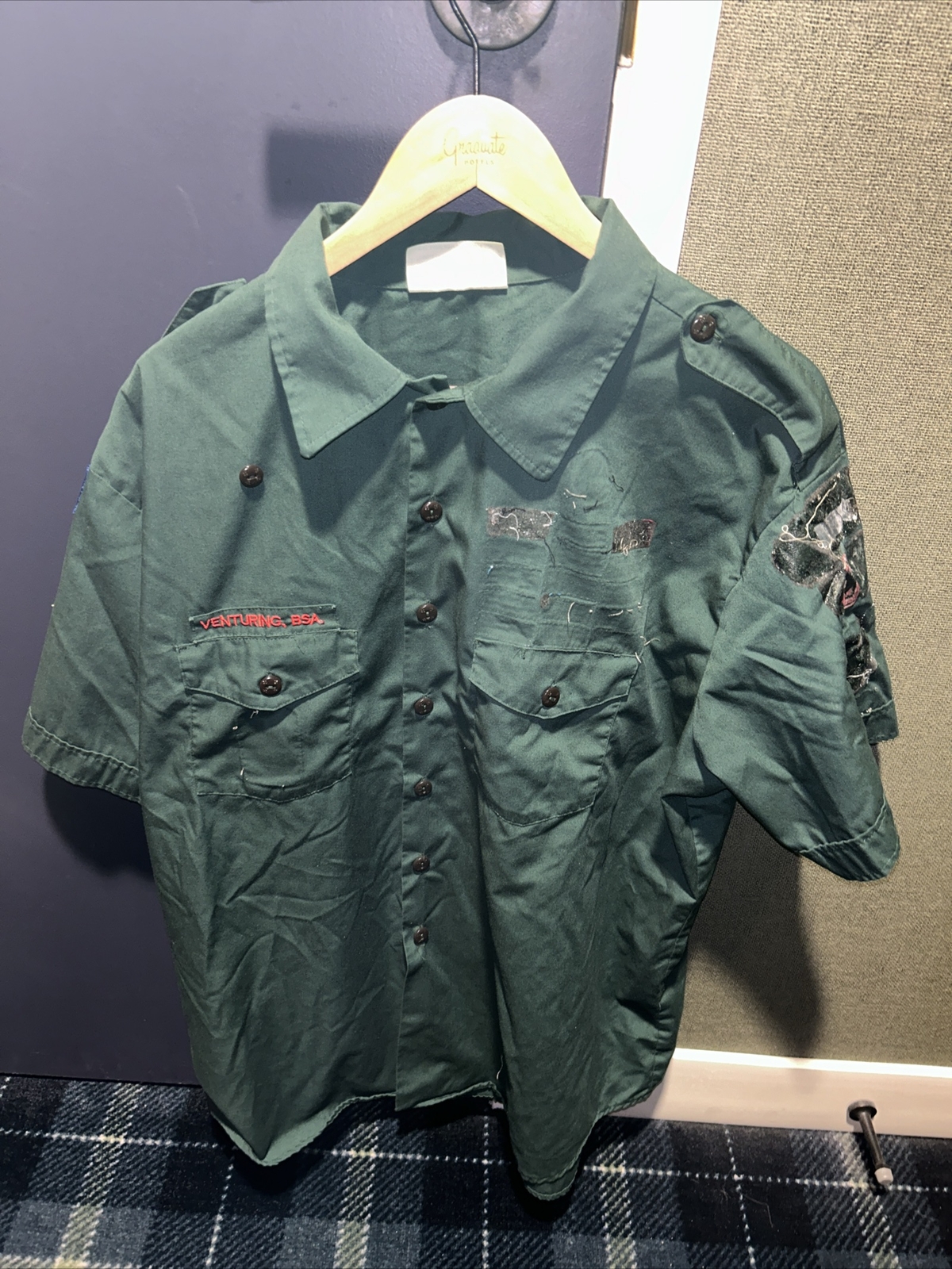 Venturing Scouts BSA Short Sleeve Uniform Shirt Men’… - Gem