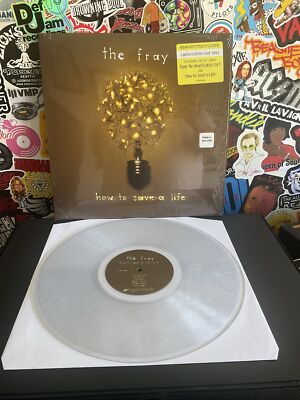 THE FRAY How To Save A Life VG++ CLEAR VINYL W/HYPE STICKER | eBay