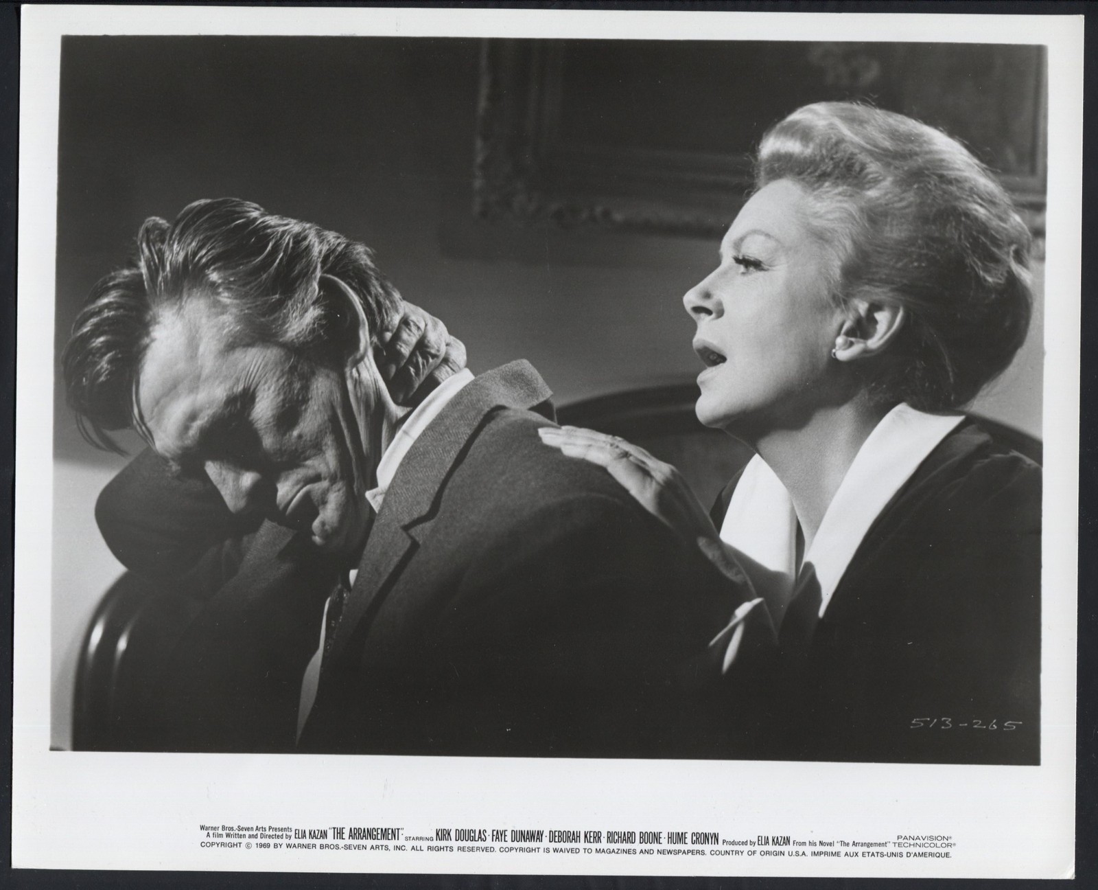 KIRK DOUGLAS DEBORAH KERR in The Arrangement '69 HAND ON SHOULDER | eBay