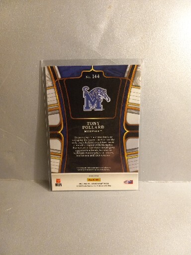 Tony Pollard 2023 Select Draft Picks Purple Lazer Prizm SP #144 Cowboys ...