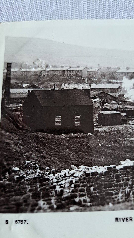 Mining Postcard. River Level Colliery, Abernant, Aberdare. Wales ...