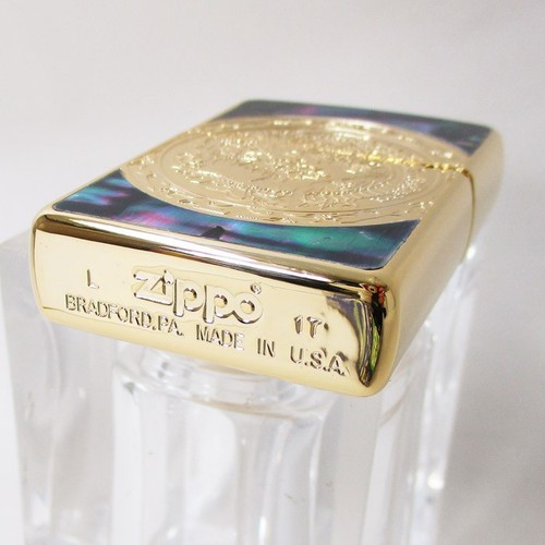 ZIPPO 2G-DRSF Mother-of-pearl Shell Paste Dragon Shellfish Gold | eBay UK