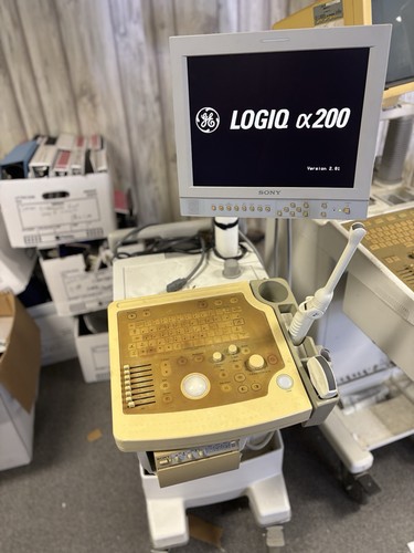 GE General Electric Logiq 200 PRO Series Ultrasound Machine w 3Cb 3 ...